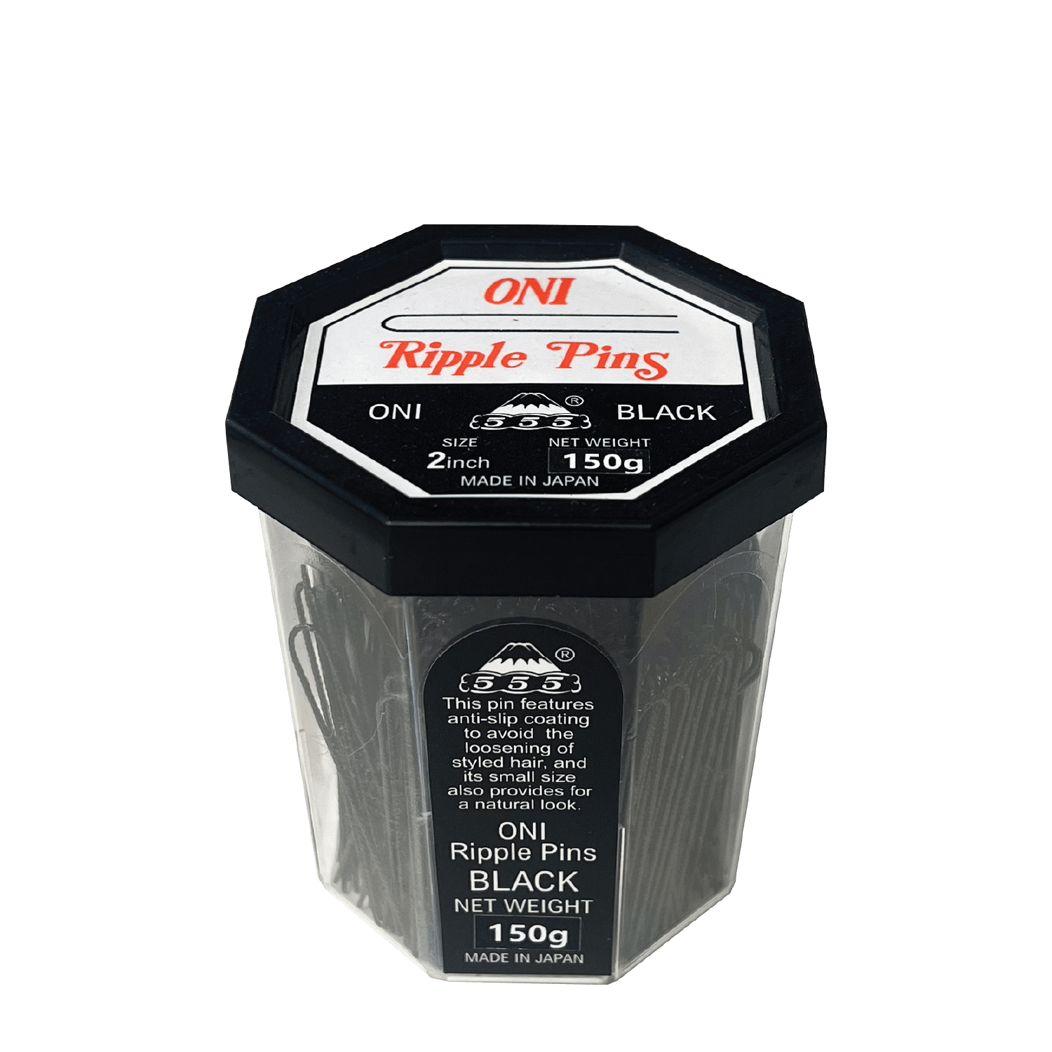 555 Ripple Pins 2" Black – Southern Salon Supplies Trade